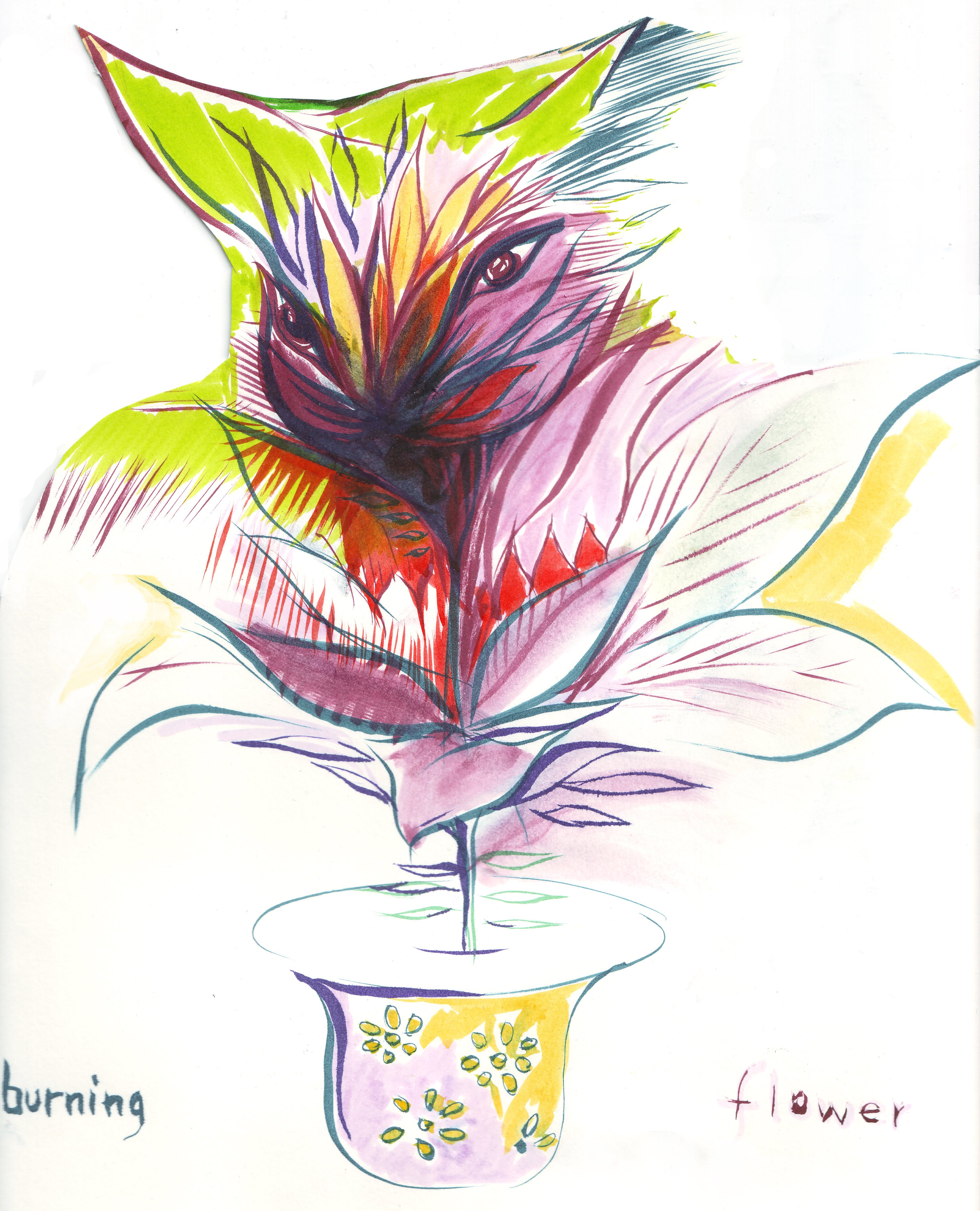 #201 Burning Flower – DGR Archives